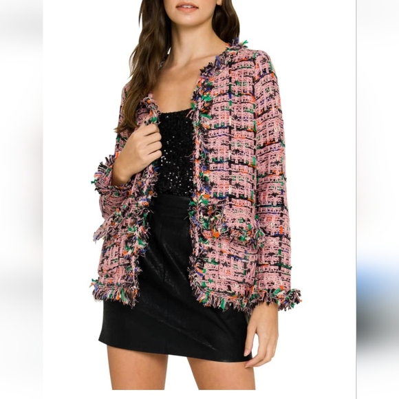 English Factory | Jackets & Coats | English Factory Tweed Blazer | Poshmark